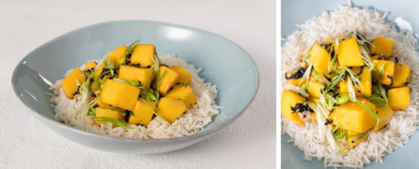 Mango Shrimp Curry with Mango Cauliflower Rice - Mango.org