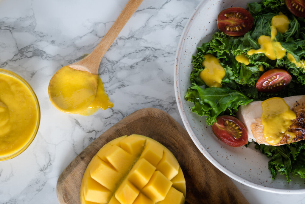 Convierta el mango congelado en un elemento básico del congelador