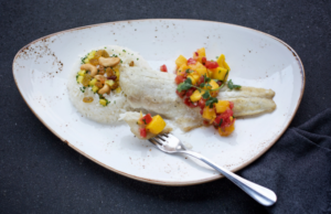 Grouper Fillet with Mango Pico de Gallo - Mango.org
