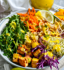 Mango + Spicy Tofu Bowls - Mango.org