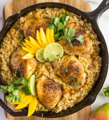 Chili Lime Mango Chicken and Rice - Mango.org